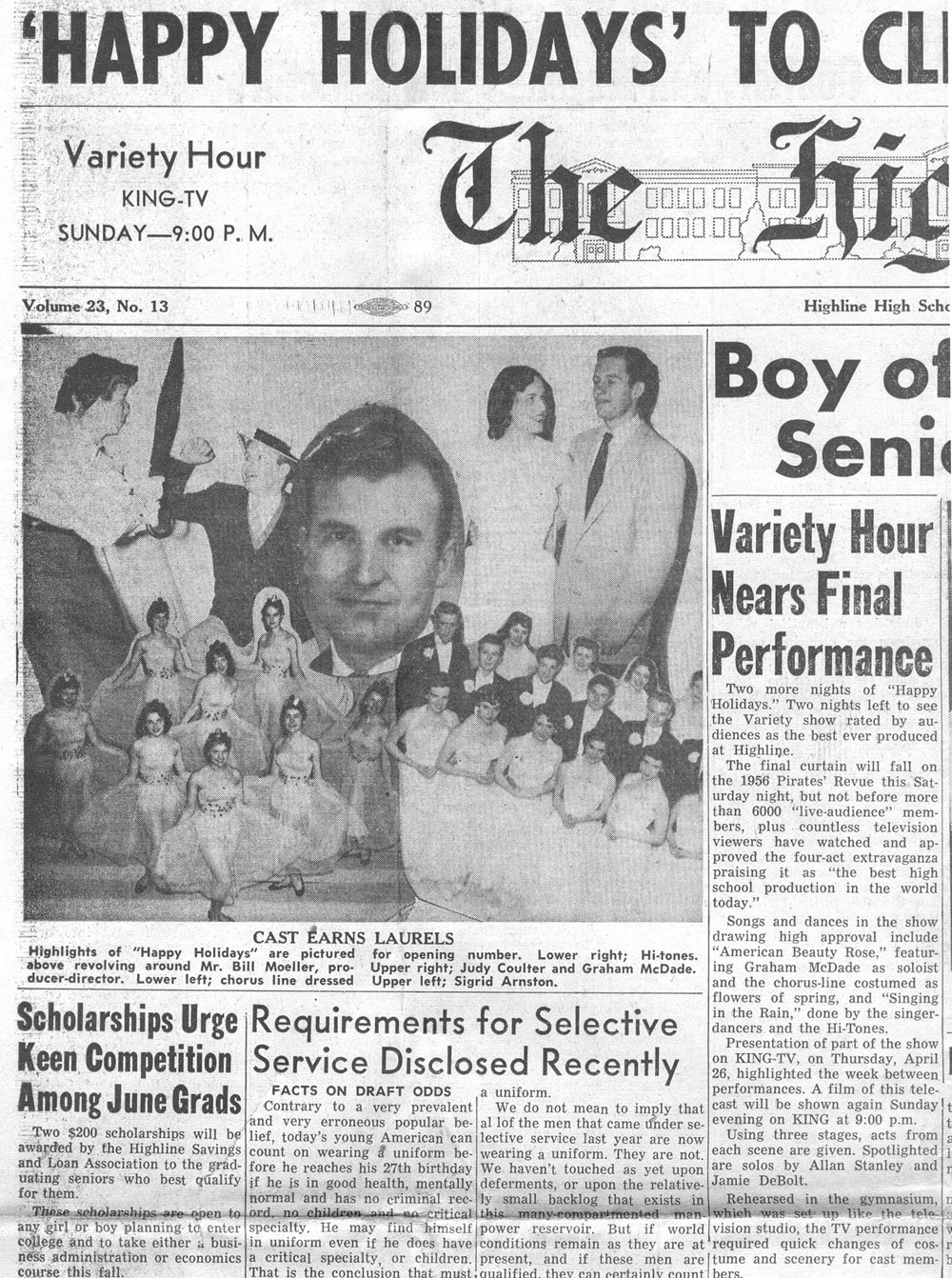 High Lines Newspaper April 1956